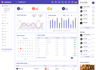 Akademi - React Typescript Admin & Dashboard Template